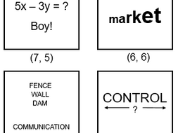 GCSE Business Studies Revision Dingbats Puzzles | Teaching Resources