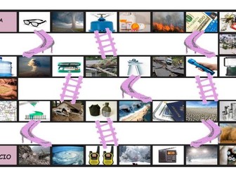 Natural Disasters and Emergency Preparedness 6 Spanish Photo Game ...