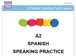A2 Spanish Speaking Practice | Teaching Resources