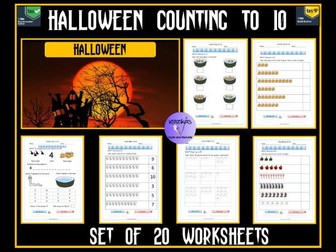 Halloween Maths' Bundle by Krazikas | Teaching Resources