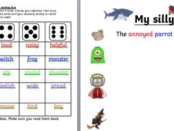 Silly sentences - roll the dice to make some silly sentences | Teaching ...