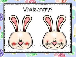 Easter Bunny Feelings / Emotions Task Cards | Teaching Resources