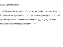 Iteration Maths GCSE | Teaching Resources