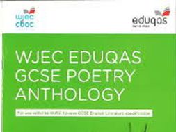 WJEC Eduqas Poetry Anthology - Full Scheme | Teaching Resources
