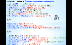 French – Healthy Lifestyle – Une Vie Saine – KS3 & KS4. | Teaching ...