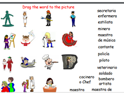 Occupations in Spanish | Teaching Resources