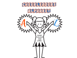 Cheerleaders Alphabet Pack | Teaching Resources
