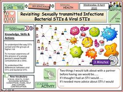 Bacterial Viral + Parasitic STI's - PSHE | Teaching Resources