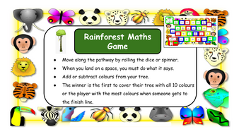 Rainforest Maths Game KS1/SEN/EYFS | Teaching Resources