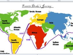 Sir Francis Drake (powerpoint and worksheets). | Teaching Resources
