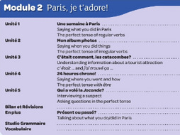 Studio 2 Rouge: Module 2. Units 1-5 | Teaching Resources