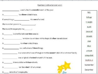 Year 7 Basics extension worksheets | Teaching Resources