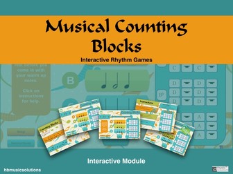 Musical Rhythm Interactive Games Bundle by hbmusicsolutions - Teaching ...
