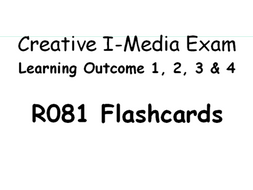 R081 - Creative I-Media - Flashcards | Teaching Resources