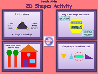 2D Shapes Bundle | Teaching Resources