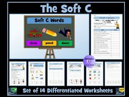 Soft C Worksheets | Teaching Resources