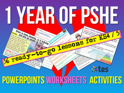 KS4 / KS5 PSHE Curriculum | Teaching Resources