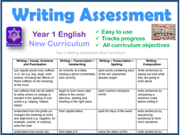 Writing Assessment Year 1 | Teaching Resources