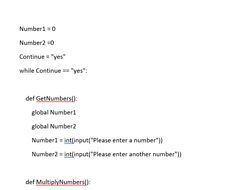Sub Programs Using Procedures And Functions In Python Teaching