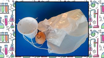 Science Home Experiments - Egg Drop Parachute Challenge | Teaching ...