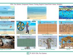 Compound Nouns Fishing Interactive English PowerPoint Game | Teaching ...