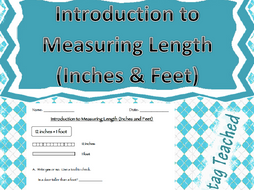 Introduction to Measuring Length (Inches/Feet) Interactive Guided Notes ...