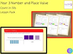 Count in 50s lesson pack (Year 3 Number and Place Value) | Teaching ...