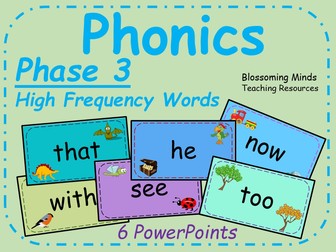 Phonics Phases 2 to 5 High Frequency Words | Teaching Resources