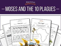 Moses and the Ten Plagues Activity Book and Lesson Plans by pip29 ...