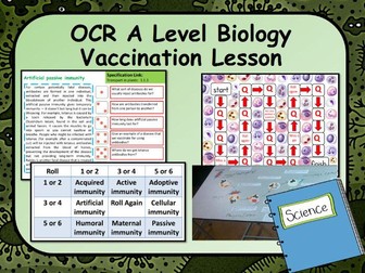 OCR A Level Biology Immunity & Communicable Diseases Bundle | Teaching ...