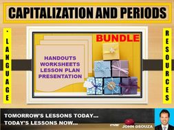 CAPITALIZATION AND PERIODS BUNDLE | Teaching Resources