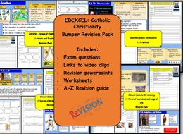 Edexcel: Catholic Christianity GCSE Revision Pack | Teaching Resources