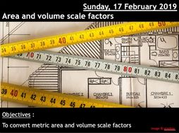 Area and volume scale factor | Teaching Resources