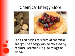 GCSE science/Physics (9 – 1) Energy Stores | Teaching Resources