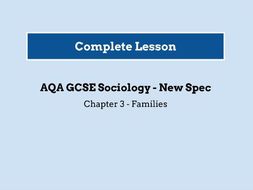 Lesson 4 - Alternatives to the Family | Teaching Resources