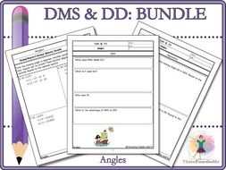 Degrees, Minutes, Seconds (DMS) and Decimal Degrees (DD) Bundle ...