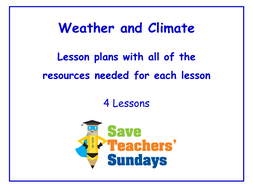 Climate and Weather KS2 Bundle | Teaching Resources