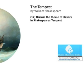 KS4 The Complete Tempest - All acts and all scenes by MFLYNN-Teacher ...