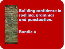 Building confidence in spelling, punctuation and grammar bundle 4 ...