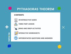 Pythagoras Theorem - 1-9 GCSE revision | Teaching Resources