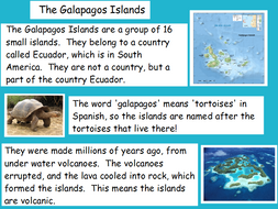 Galapagos Islands | Introduction Flipchart with Videos! | Teaching ...