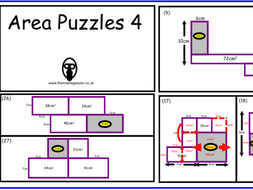 Area Puzzles 4 - PDF | Teaching Resources