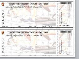 ENTRY & EXIT TICKET TEMPLATES | Teaching Resources