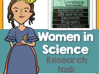 Women in Science Research Task - BUNDLE | Teaching Resources