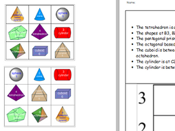 2D 3D shape bundle for KS2. Activities and interactive (notebook) files ...