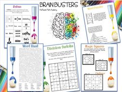 Kaffenate Brain Busters--EASTER Edition | Teaching Resources