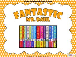 Roald Dahl Day Resource - Fantastic Mr Dahl | Teaching Resources