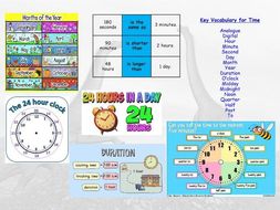 Year 3 Time Knowledge Organiser | Teaching Resources