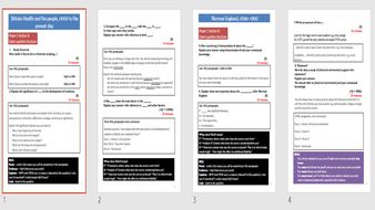 AQA GCSE History: Paper 2 Question Guidance | Teaching Resources