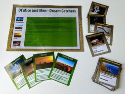 Of Mice and Men revision card game by LikeAnExpert | Teaching Resources